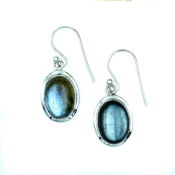 商品名:  Labradorite Earrings 925 Sterling Silver Handmade Statement Earrings For Women Wedding Gift For Her Blue Flash Gem...