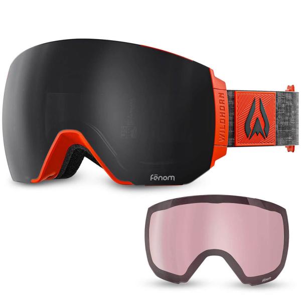 商品名:  Wildhorn Maxfield Ski Goggles - US Ski Team Supplier - Ski Goggles Men, Women &amp; Youth- Interchangeable Magneti...