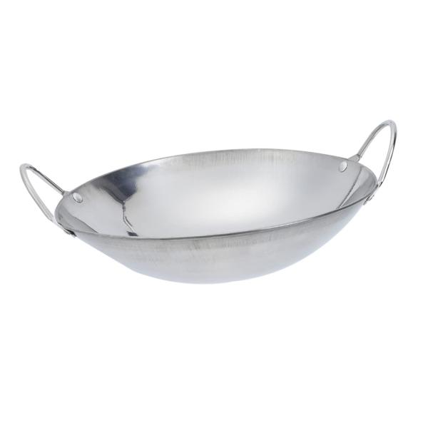 商品名: HANABASS 調理器具セット ハンドル 料理 スチール しゃぶ ホット パン付き インチ ポータブル 調理器具 丸型 底 家庭用 中華鍋 鍋 厚手 金属 フライツール ステンレス キッチン フライパン ダブルノンスティックフラ...