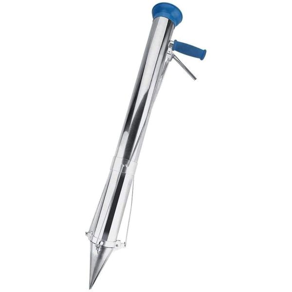 商品名: 球根プランターツール ロングハンドル ステンレススチール 球根プランター 多機能 野菜苗 移植機 手動 手持ち 若い植物 庭 温室 チューリップ 球根 プランターツール Bulb Planter Tool Long Handle ...