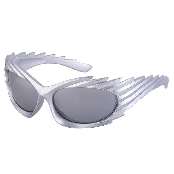 商品名: y2k Wrap Around Sunglasses for Women Men, Trendy Oversized Sunglasses Fashion Stylish Eyewear Running Cycling Drivi...