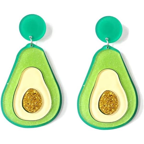 商品名ハンドメイド アクリル 食品 ダングルイヤリング ユニーク ドーナツ アバカド アイスクリーム ハンバーガー イヤリング ファニー ジュエリー レディース ティーン ガールズ, 1, 樹脂, 宝石なしHandmade Acrylic ...