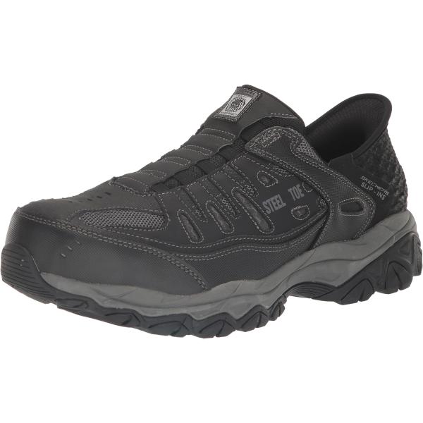 商品名Skechers Men's Hands Free Slip-Ins Cankton-Faison ST Industrial Shoe, BLK, 11ブランド：Skechers商品サイズ：11高さ：13.3 cm横幅：25.3 c...