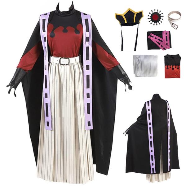 商品名:  Hieeimu Douma Cosplay Costume Douma Kimono Uniform Outfits Cloak With Wig Full Set Halloween for Mens(male,XS)ブランド...