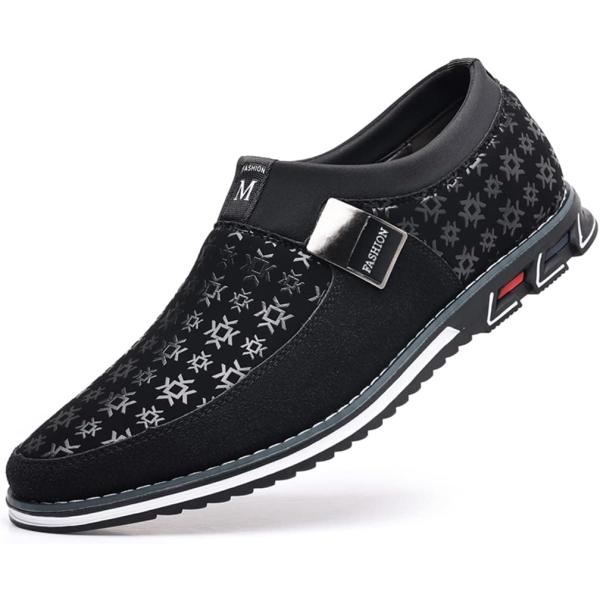 商品名Veslexth Mens Casual Shoes Business Silp-on Fashion Leather Loafers Comfort Walking Driving Luxury for Male Work Offi...