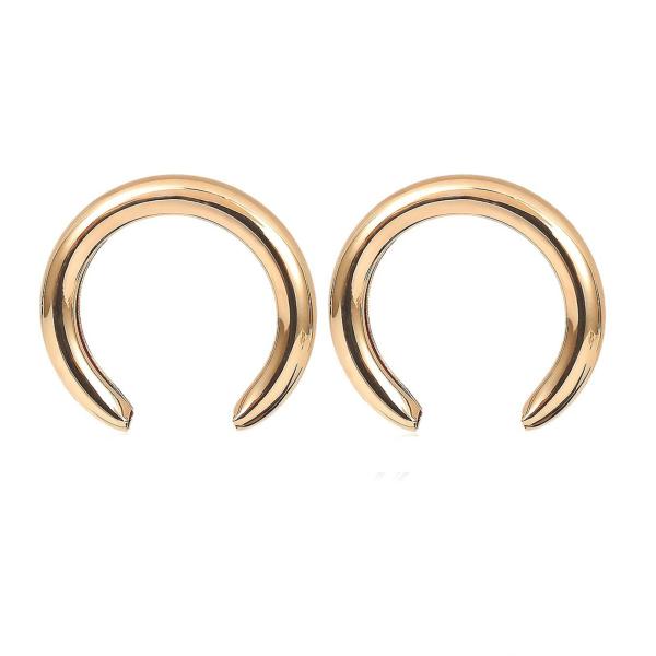 商品名:  2023 New Simple Punk Exaggerated Earrings Female Personality Vintage Metal Hollow Earrings Bow Earrings Christmas ...