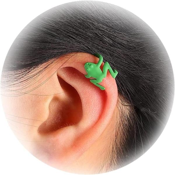 商品名フロッグイヤリング レディース 3D フロッグポストイヤリング ガールズ フロッグスタッドイヤリング 妻/ガールフレンドへのギフトに, その他, その他Frog Earrings Gifts for Women Frogs Jewel...