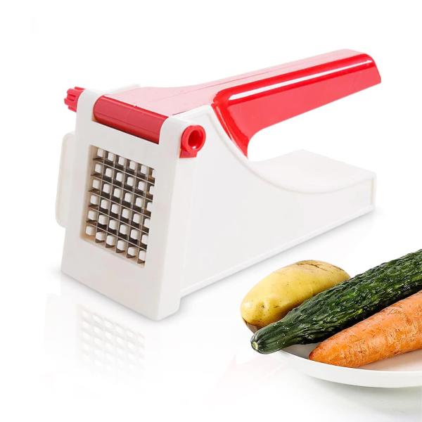 商品名: 高耐久 野菜スライサー ダイサー 野菜チョッパー 高耐久 手動野菜マシン ポテトスライサー カッター フライドポテト用 野菜チョッパー 野菜 玉ねぎ ニンジン きゅうり (1パック) Heavy Duty Vegetable Sl...