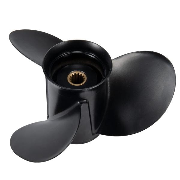 商品名: MiBarco 10 1/4 x 15 OEM アップグレード アルミニウム 船外プロペラ BRP Johnson EVINRUDE OMC Stern Drive 15-35HP 14スプライン歯 RH MiBarco 10 1...