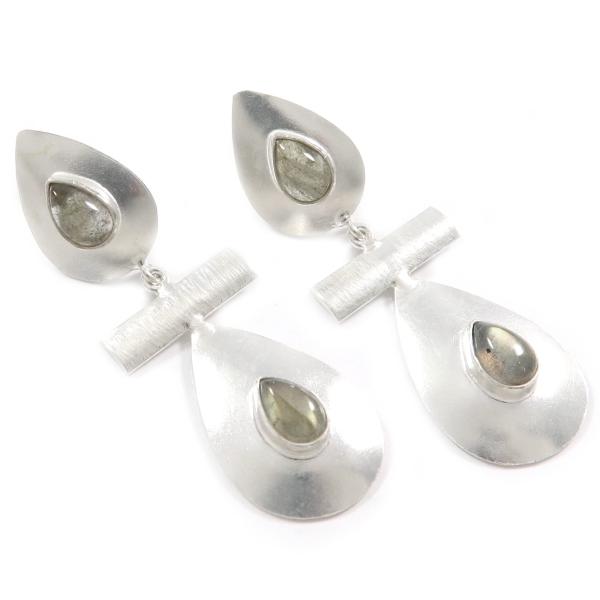 商品名:  Goyal Exports Labradorite Gemstone 925 Sterling Silver Stud Earring Jewlery SEG115Cブランド: Generic商品番号: 色: Labradori...