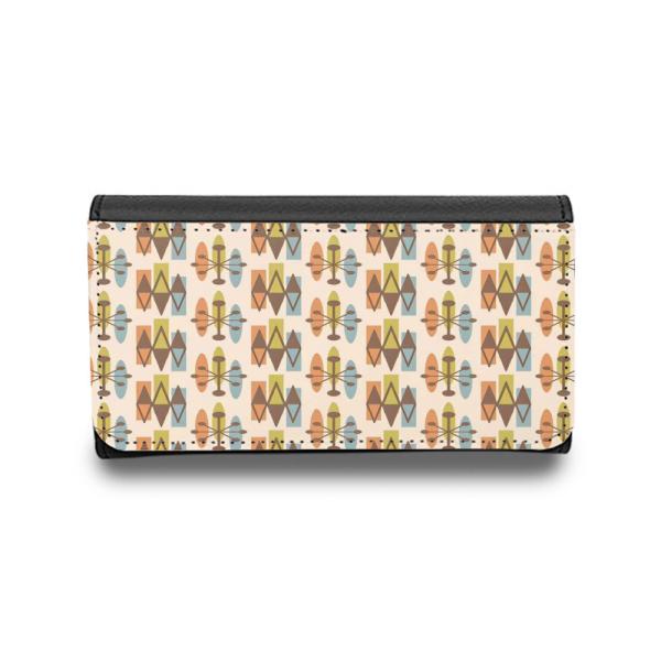 商品名:  Eyeglass Case for Men Womens Mid Century Modern Atomic Triangles Portable Sunglass Case, Hard Shell, A storage box...