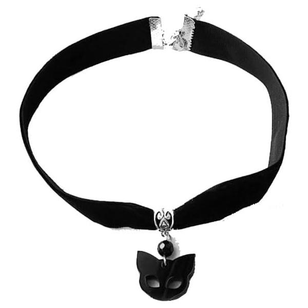 商品名FUTIMELY 黒猫チョーカー 調節可能 猫 パンク チョーカー ネックレス レディース ガールズ ネックバンド カラー チョーカー ジュエリー ギフト, 金属, 合金。FUTIMELY Black Cat Choker Adjus...