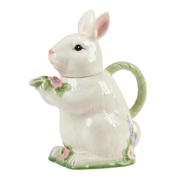 商品名:  Cerified International Certified International Easter Morning 3-D Bunny Teapot, 32 oz, Multicolorブランド: Certified I...