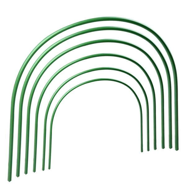 商品名:  10 Pcs Greenhouse Hoops, Adjustable Sturdy Metal Garden Stakes, Garden Hoop House Kit Tunnel Arched Garden Stake, ...