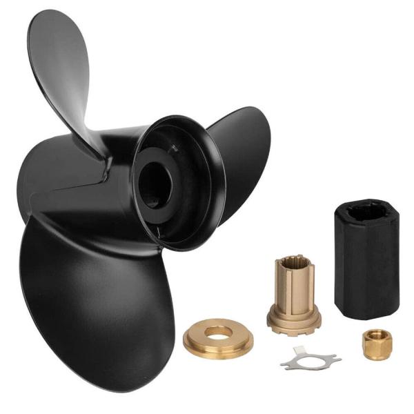 商品名: MARKGOO プロペラ Mercury Black Max 船外機用 135 150 175 200 220 225 250 300 HP MerCruise Sterndrive Alpha Bravo アルミニウムプロップ ...