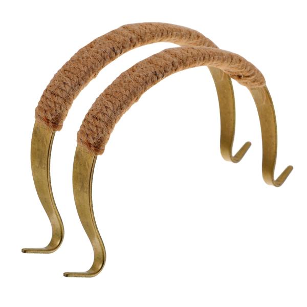 商品名: KONTONTY 2個 ティーポットハンドルアクセサリー セラミックポット用天然ハンドル ティーアクセサリー 交換用 笛吹き ティーケトルハンドル ルーズリーフティーポットハンドル ホイッスル ガラス 鉄 KONTONTY 2pc...