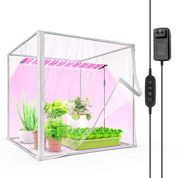 商品名: Barrina ポータブルミニ温室 Barrina Indoor Greenhouse with Grow Light, with 40W Seed Starting LED Indoor Plant Light, Portabl...