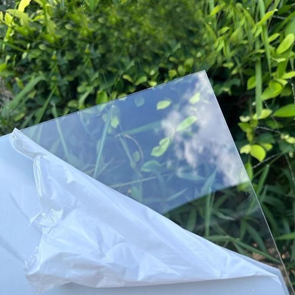 商品名:  Polycarbonate Sheet, Clear Roofing Panels Flame Retardant Daylighting Panels Sunroom Glass for Awning Greenhouse (...