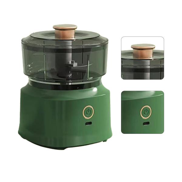 商品名:  Food Chopper Machine, Durable Stainless Steel Blades Electric Meat Chopper for Kitchen (Light Green)ブランド: Focket高さ...