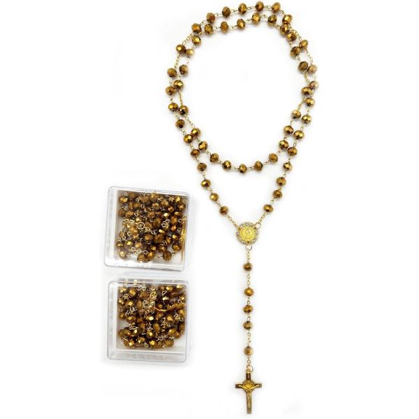 商品名St Benedict Medal Medallion Cross Rosary San Benito Crucifix Rosario Jesus Prayer Bead Necklace Protection Favor Gift...