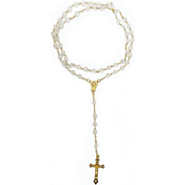 商品名Catholic Our Lady of Guadalupe Crystal Rosary with Medals Rosario De La Virgen De Guadalupe Virgin Mary Prayer Rosary...