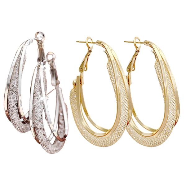 商品名:  Lymphatic Fashion Oval Earrings, Lymphatic Drainage Slimming Hoop Earrings, Lymphatic Drainage Earrings for Weight...