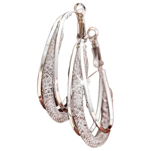 商品名:  Lymphatic Fashion Oval Earrings, Lymphatic Drainage Slimming Hoop Earrings, Lymphatic Drainage Earrings for Weight...