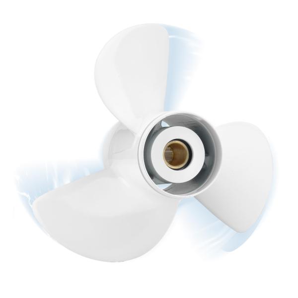 商品名: SEHNSUCHT アルミボート船外プロペラ ヤマハモーターズ60-130HP対応 直径13 1/4インチ x 17ピッチ 15スプライン歯ボート船外プロペラ 6E5-45945-01-EL用 3ブレード RH SEHNSUCHT...