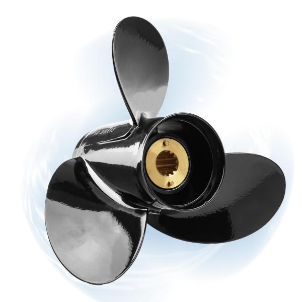 商品名: アルミボート船外プロペラ Mercury Marine Motorsに対応 30-70HP 25hp ビッグフット(4ストローク) 直径10 3/8インチ x 13ピッチ 13スプライン歯 ボート船外プロペラ 48-73136A4...