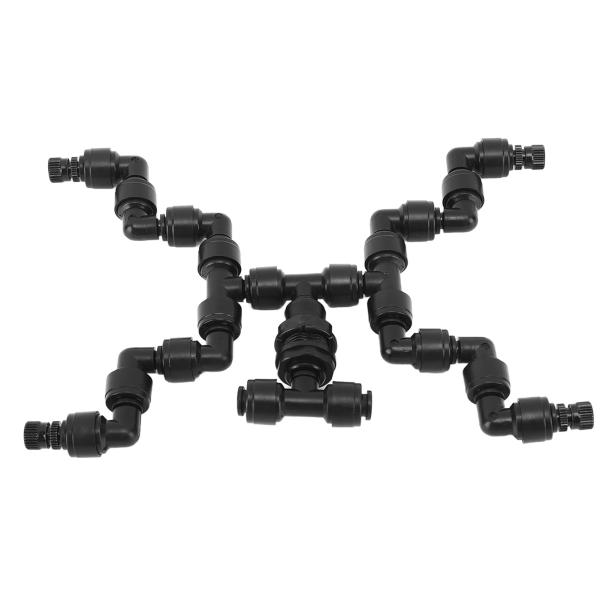 商品名:  ICRPSTU Rainforest Mist Maker Fogger Nozzle, Rotatable Fine Atomization 360 Degree Small Mist Cooling System Nozzl...