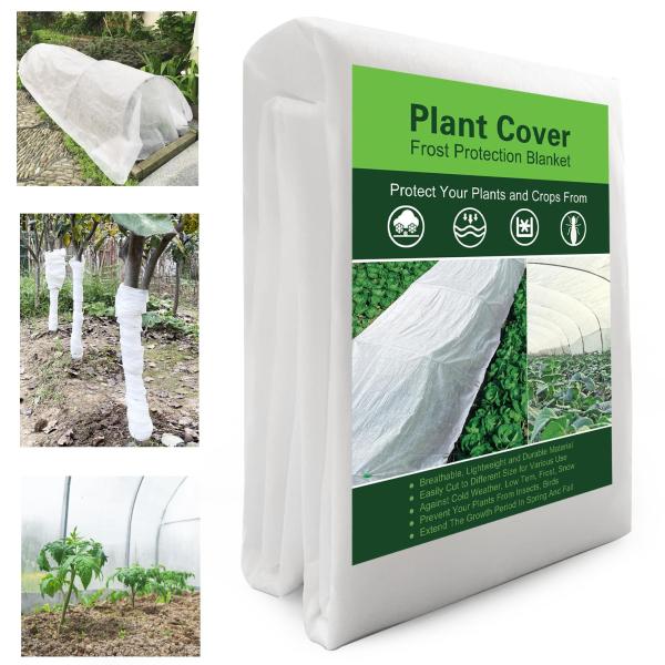 商品名:  YFFSIDMY Plant Covers Freeze Protection 10'x20', Plant Covers for Winter, Frost Cloth Tree Freeze Protection, Fors...