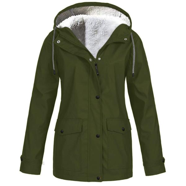 商品名:  Chaquetas De Invierno Para Mujer Green Winter Coat Long Leather Jacket Blazer with Elbow Patches Petite Coats for ...