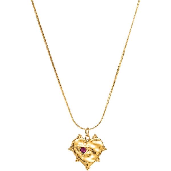 商品名ANIZOXY ウェーブパターン カラフル パープルジルコニア ラブハートペンダント 18Kゴールドステンレススチール パーソナライズ簡単マッチングネックレス, チタンスチール。, ジルコンANIZOXY Wave Pattern L...