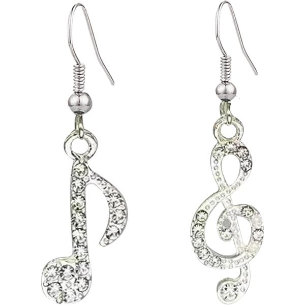 商品名QzxEqz アクリル 音符 スタッド イヤリング 楽しい 漫画 非対称 音符 イヤリング パンク ノート ミュージカル ドロップ ダングル イヤリング レディース ガールズ, アクリル, NP。QzxEqz Acrylic Musi...