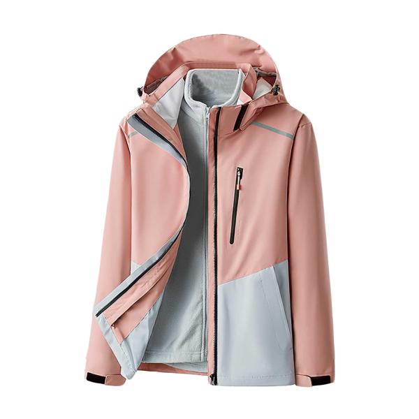 商品名:  Zkuisw Women's Waterproof 3-IN-1 Ski Jacket, Warm Fleece Insulated Winter Snow Coat Windproof Rain Jacket Parka Hi...