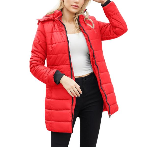 商品名:  Oversized Midi Puffer Jacket Ropa De Invierno Para Mujer Long Leather Trench Coat Womens Long Rain Coat with Hood ...