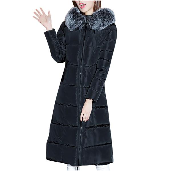 商品名:  SHOPESSA Long Puffer Coat Women with Hood Zip Up Insulated Down Jacket Snow Coat for Women Plus Size My Orders Pla...