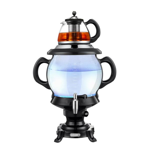 商品名:  Golda Samovar tea Maker 4.5 liter (black)ブランド: Generic商品サイズ: One Size高さ: 30.48cm横幅: 30.48cm奥行: 45.72cm重量: 4536g商品番...