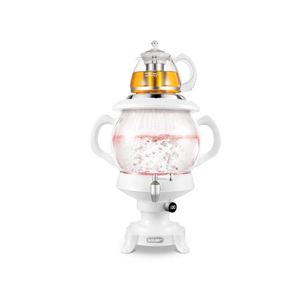 商品名:  Golda Samovar tea Maker 4.5 liter (White)ブランド: Generic商品サイズ: One Size高さ: 30.48cm横幅: 30.48cm奥行: 45.72cm重量: 4536g商品番...
