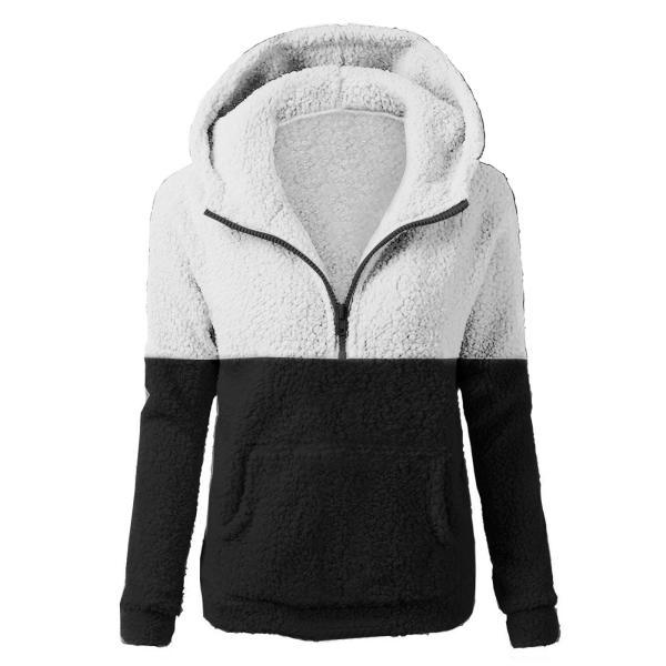 商品名:  JEGULV Capas para Lluvia De Mujer, Women's Winter Fuzzy Fur Coat Hoodies Casual Zip Up Warm Outwear Jacket with Sh...