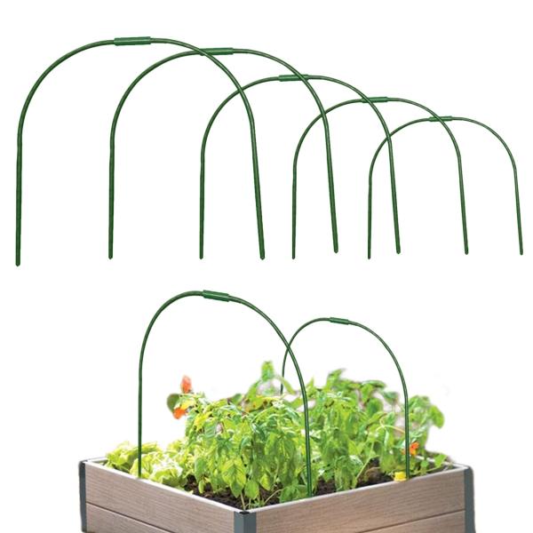商品名:  Havamoasa Garden Hoops for Netting Greenhouse Hoops Greenhouse Hoops, 6 Sets Grow Tunnel Hoops 18.9 Inch Long Gard...