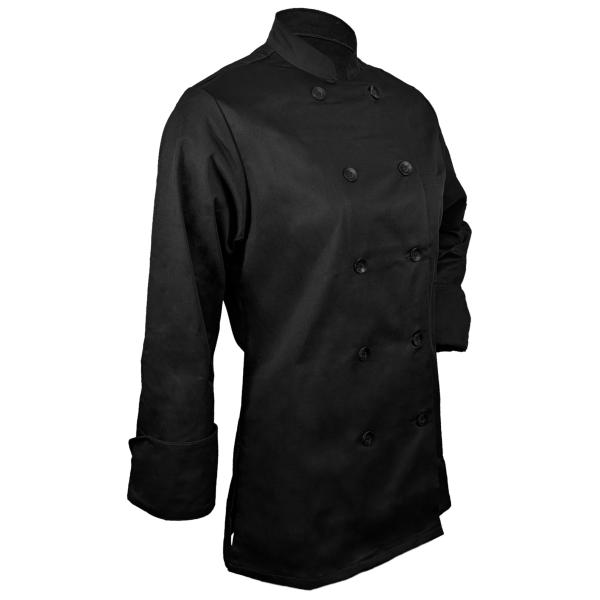 商品名:  ChefsCloset Women's Short Sleeve Classic 10 Button Black Chef Coat, Mediumブランド: ChefsCloset商品サイズ: Medium商品番号: CHC2...