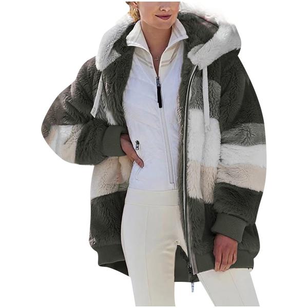 商品名:  Prime Early Access Deals of The Day Today Zip Up Fleece Jacket Women Coat Dress for Women Womens Shacket with Pock...