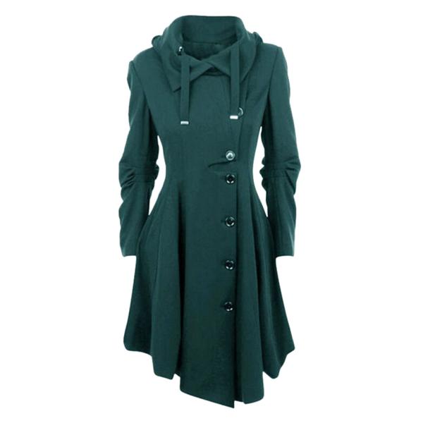 商品名:  Brown Trench Coat Women Jackets For Women Casual Cloak Coat Women'S Long Winter Coats With Hood cents items for gi...
