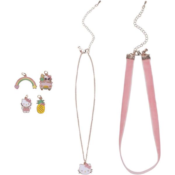 商品名Bioworld ハローキティ 交換可能チョーカー2点セット, OSFA, 亜鉛, 宝石なしBioworld Hello Kitty Interchangeable 2-Pc Choker Setブランド：Bioworld商品サイズ：...