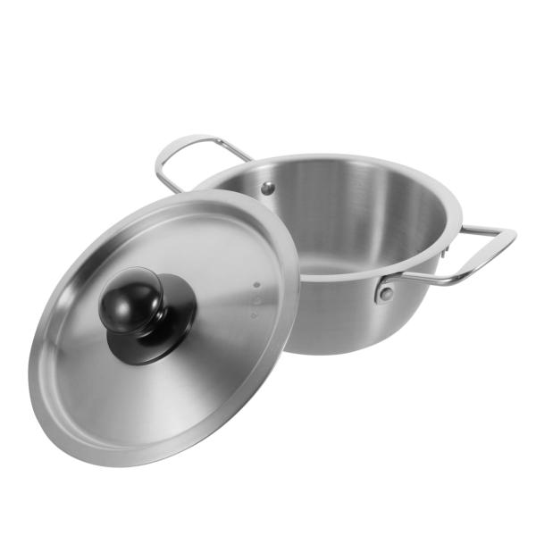 商品名:  Mikinona 1 Set stainless steel instant noodle pot Sauce warmer pot noodle stock pot steaming pot saucier pan large...