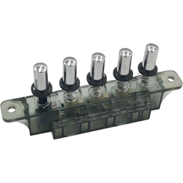 商品名:  Fearet MQ165 Kitchen Range Hood Three-Position Pushbutton Switch Range Hood Key Board Switch, 4A 250V AC -Blackブラン...