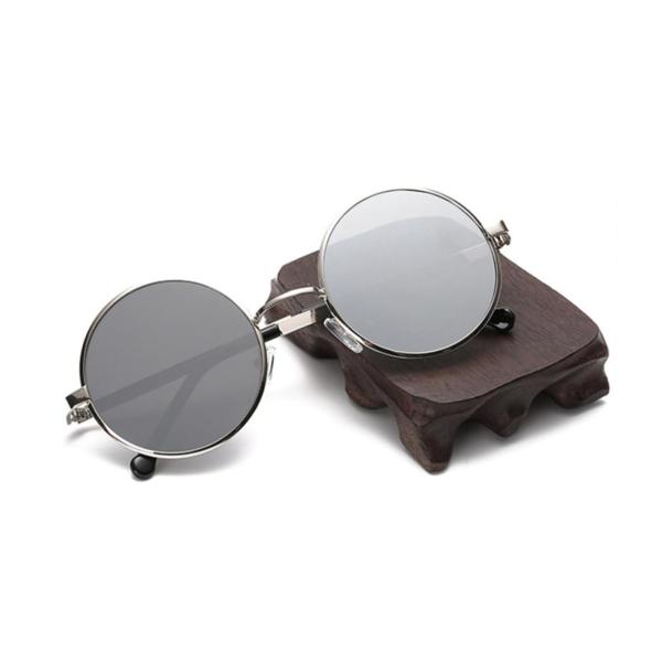 商品名:  KJHBV Round Frame Sunglasses Mirrored Sunglasses Circle Sunglasses Round Reflective Sunglasses Mirror Sunglasses V...