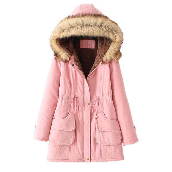 商品名:  Friday Deals 2023,Womens Winter Coats Mid Length Puffer Coat Sherpa Lined Warm Heavy Jackets Thickened Windproof O...