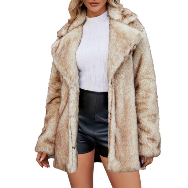 商品名:  LCMTWX Faux Fur Lined Down Coat Black Light Jacket Dress Black Fur Coats For Women Fringe Vest Plus Size Black Sha...